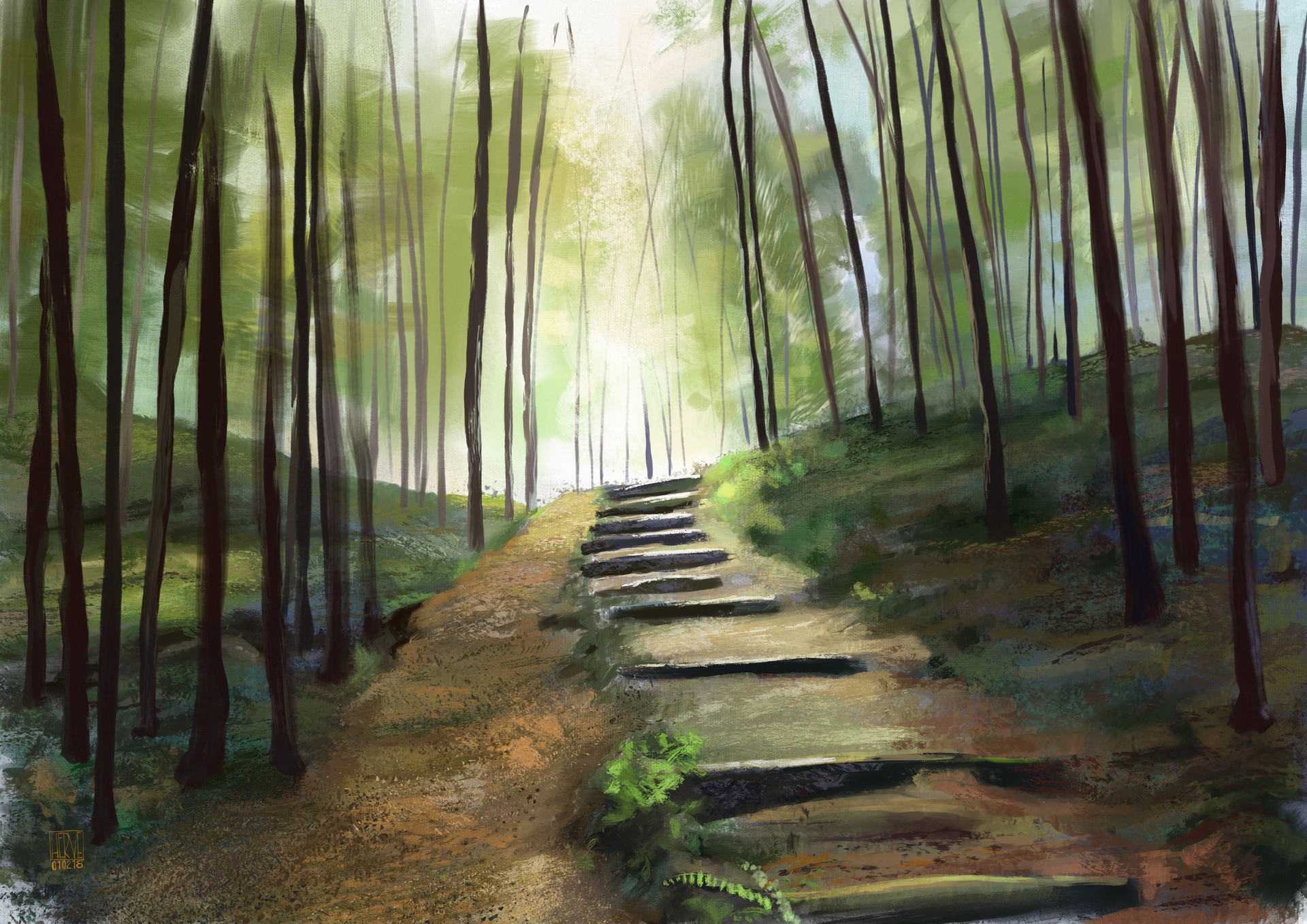 ArtStation - Chemin de traverse