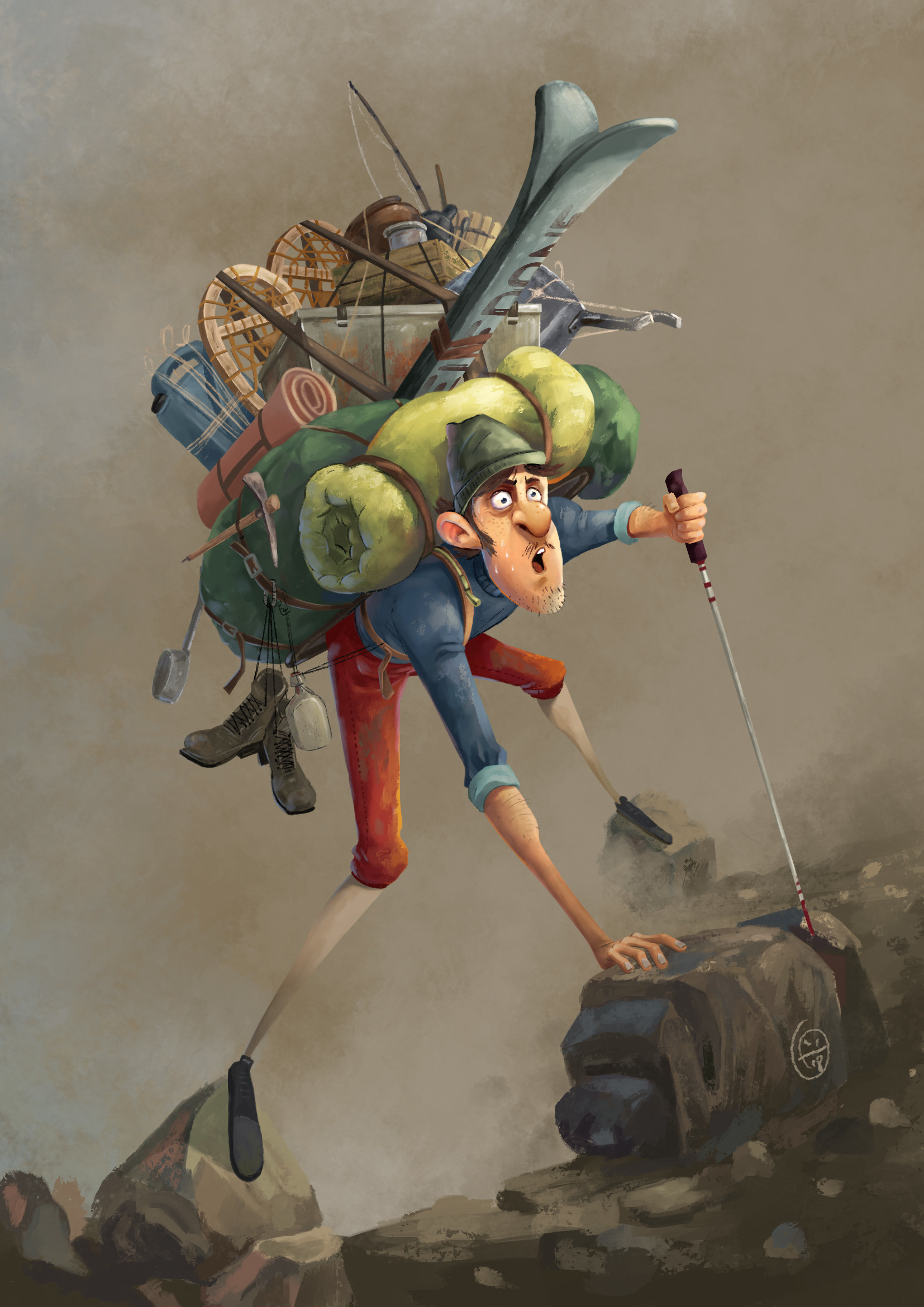 ArtStation - Backpacker