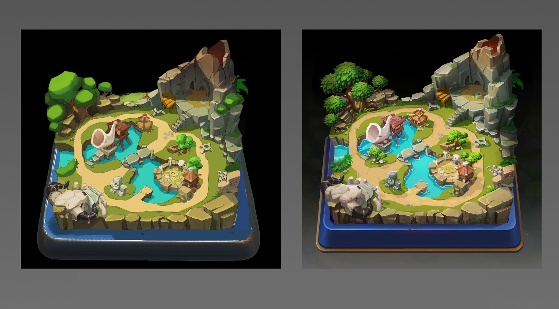 ArtStation - Tribal layout