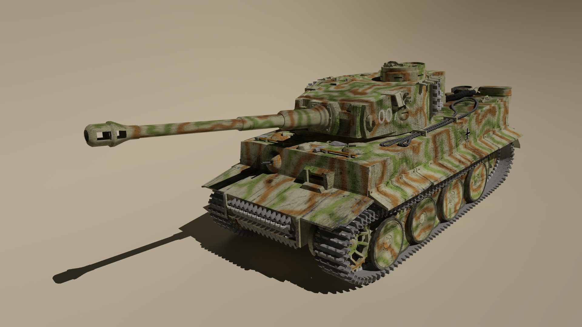 ArtStation - Tiger I Panzerkampfwagen Tiger Ausf. E