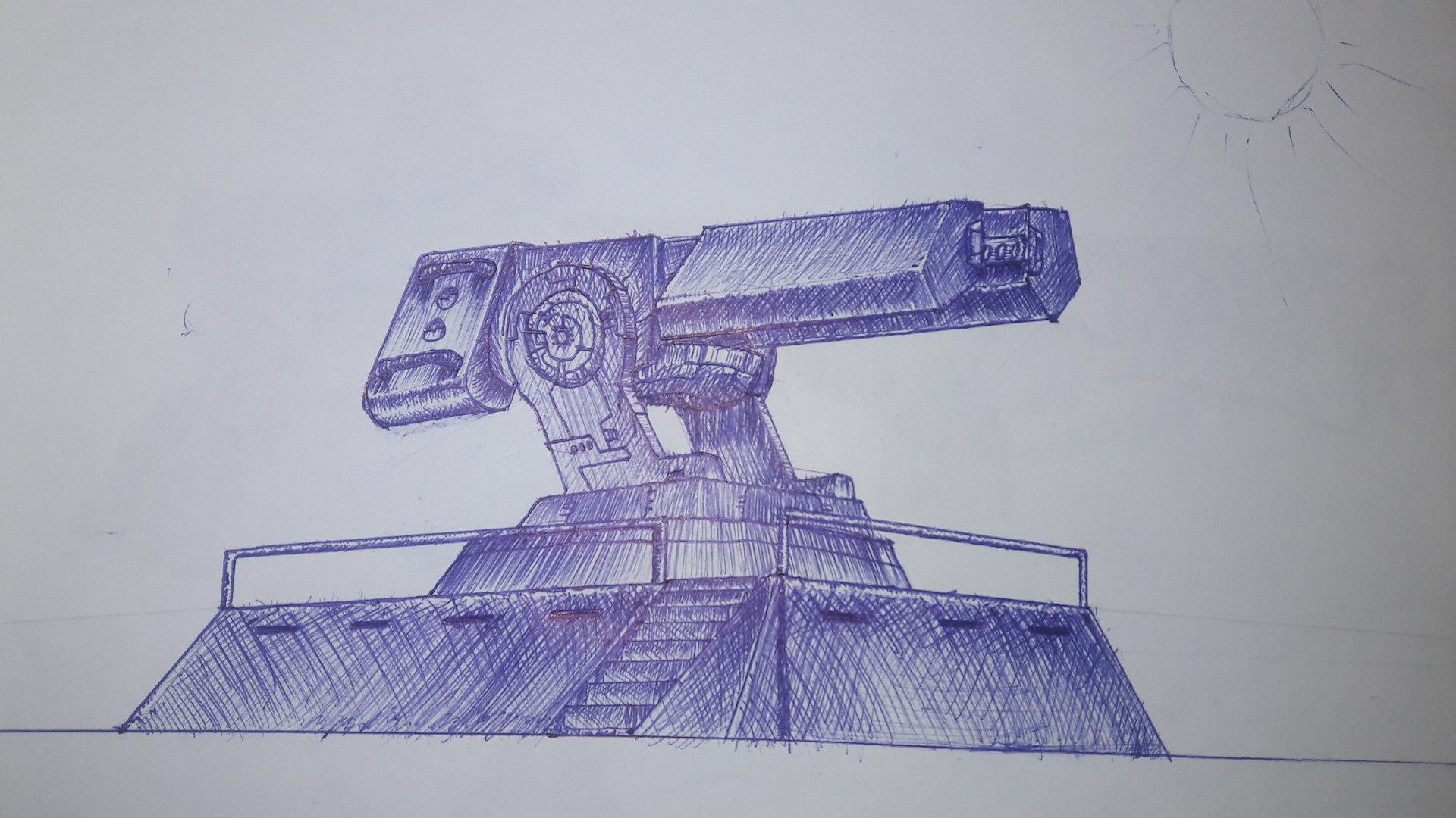 ArtStation - Pulse EMP turret