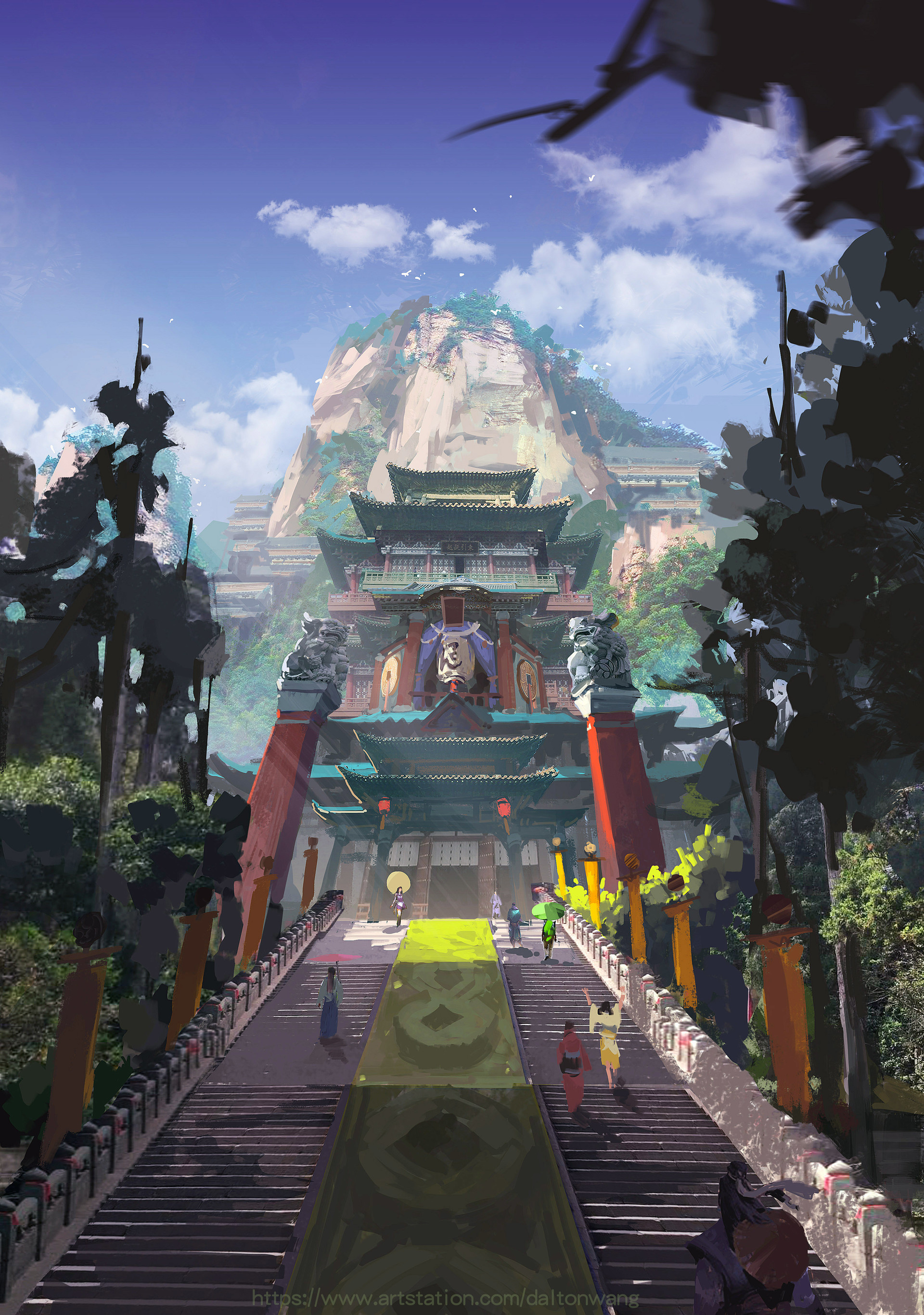 ArtStation - Landscape exercise