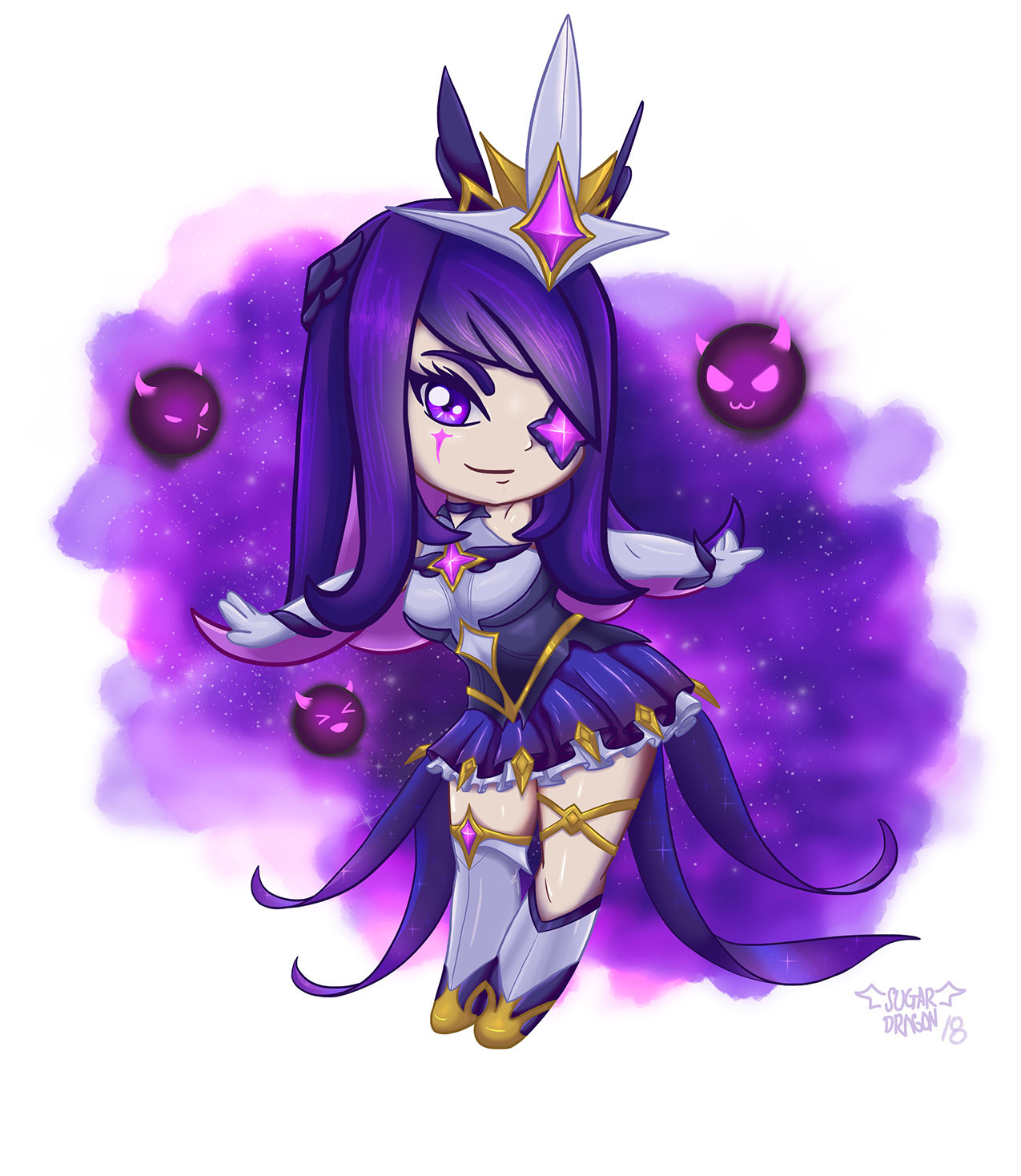 ArtStation - Star Guardian Syndra Chibi