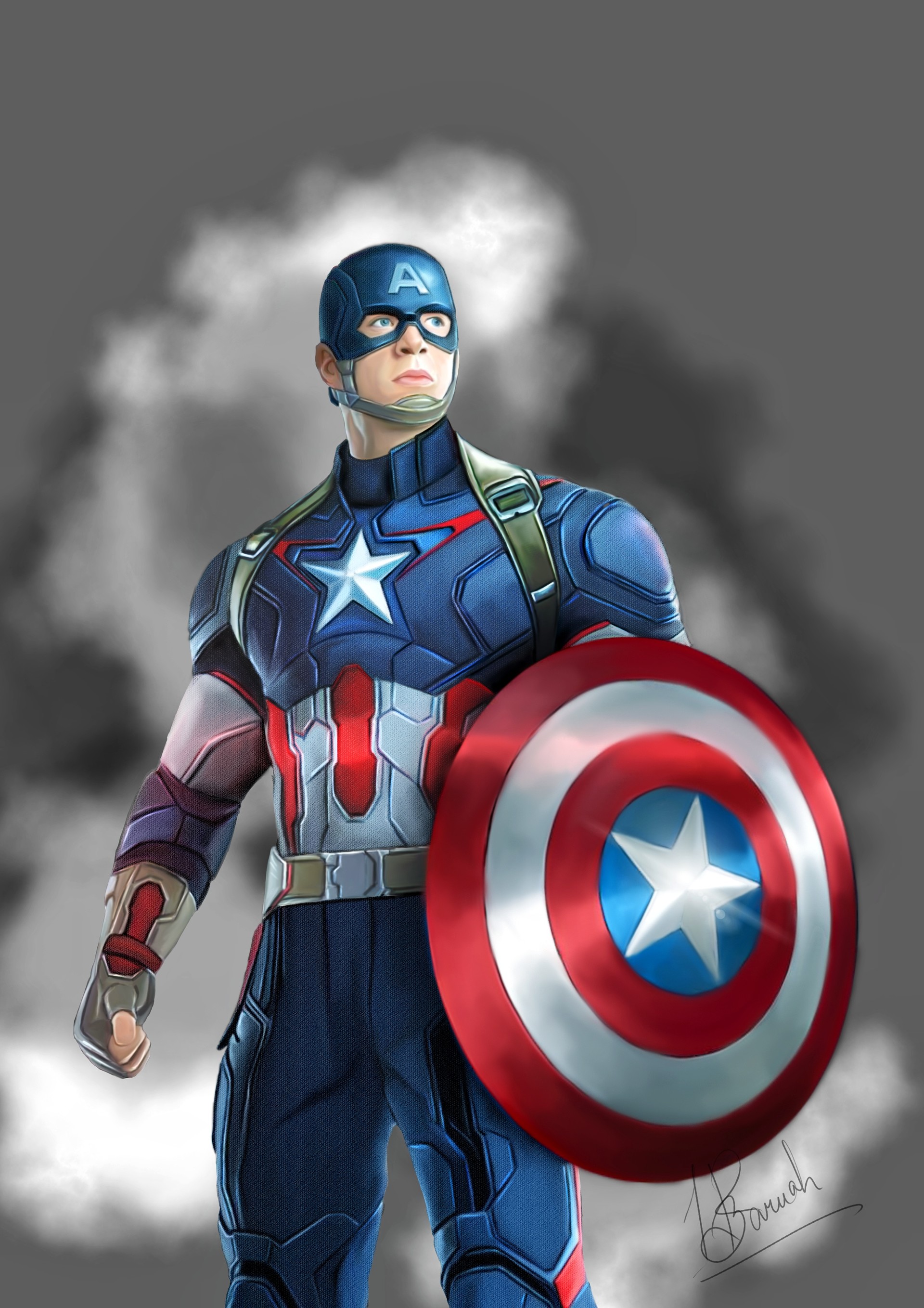 ArtStation - Captain America