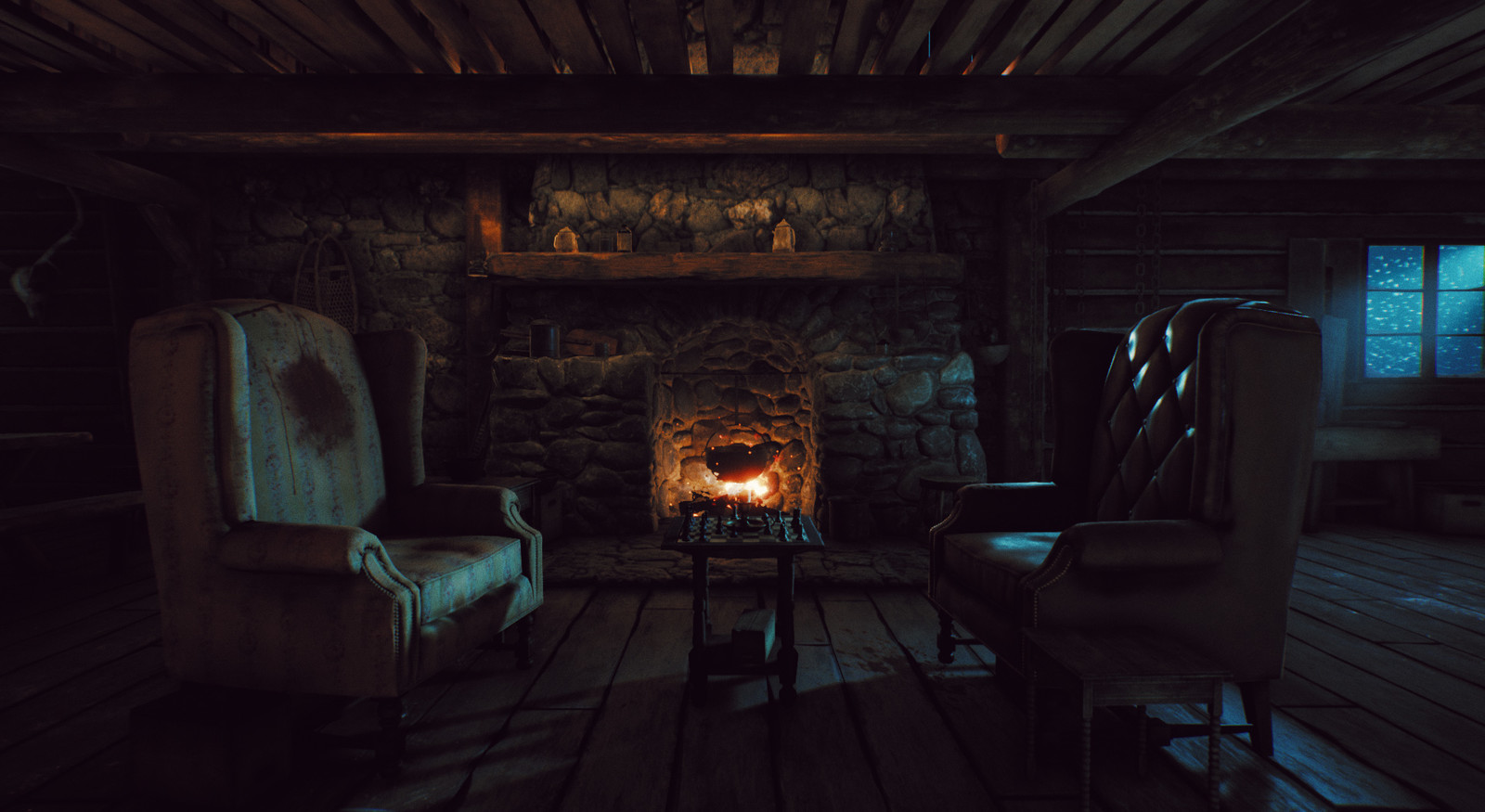 Jamie Callow - The Hateful Eight / Minnie's Haberdashery - UE4 Environment