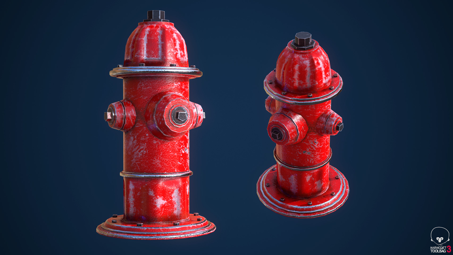 ArtStation - Fire Hydrant - Low Poly Asset