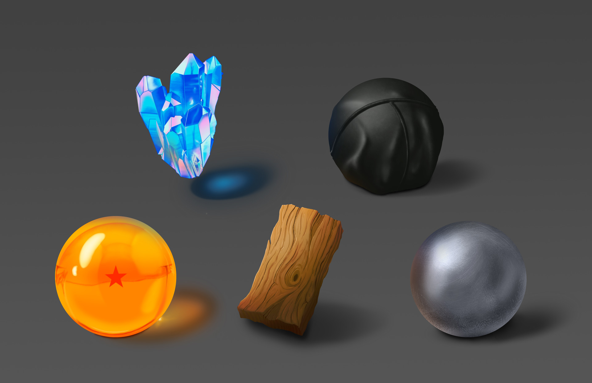 ArtStation - HardSurface materials study