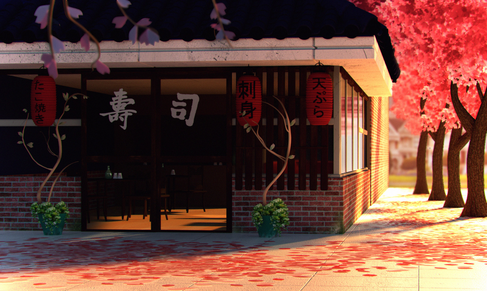 ArtStation - Japan Inspired Environment