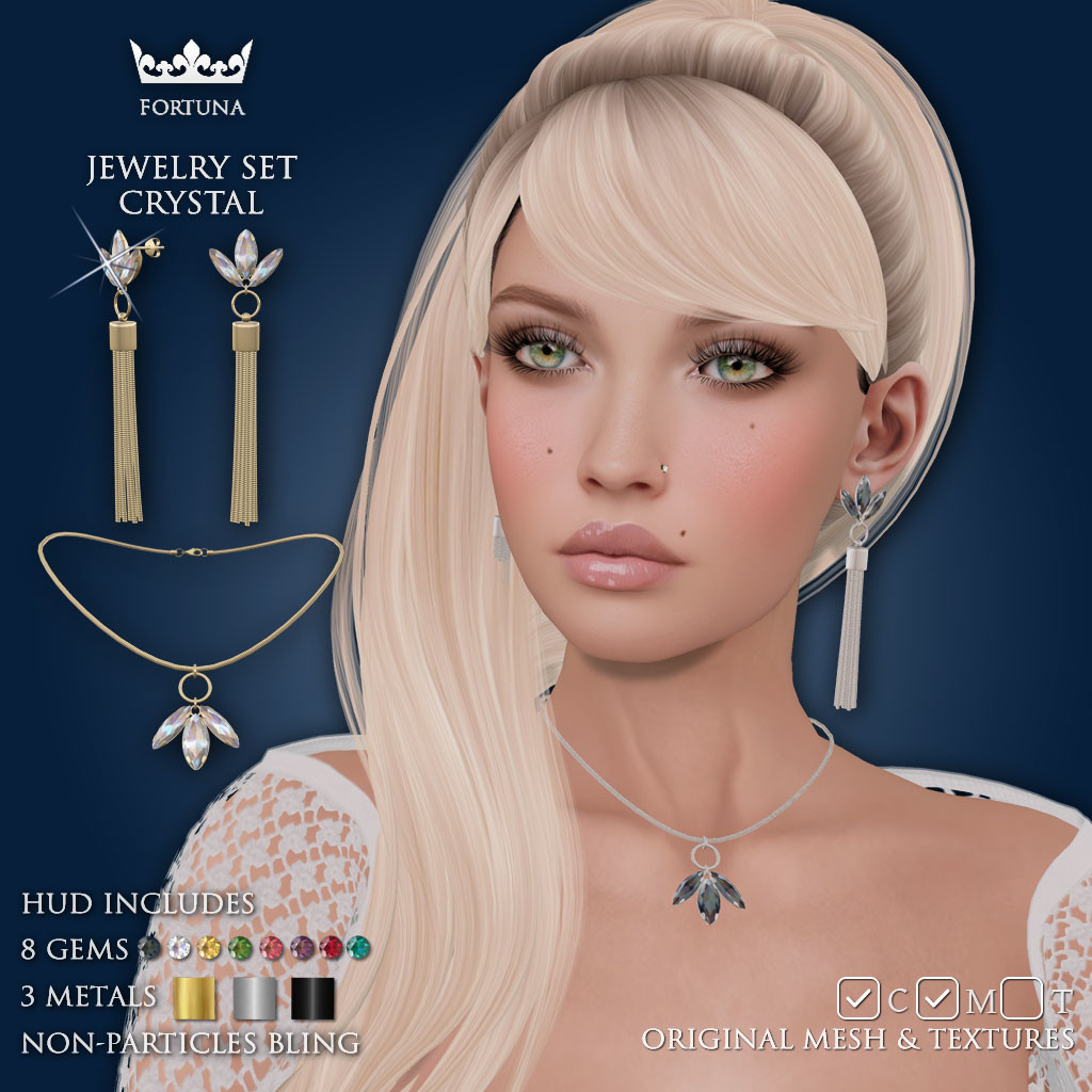 ArtStation - Jewelry set Crystal