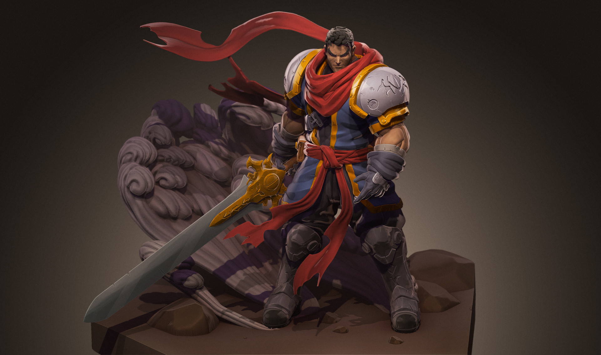 ArtStation - Garrison (Battle Chasers), Oswaldo Salazar