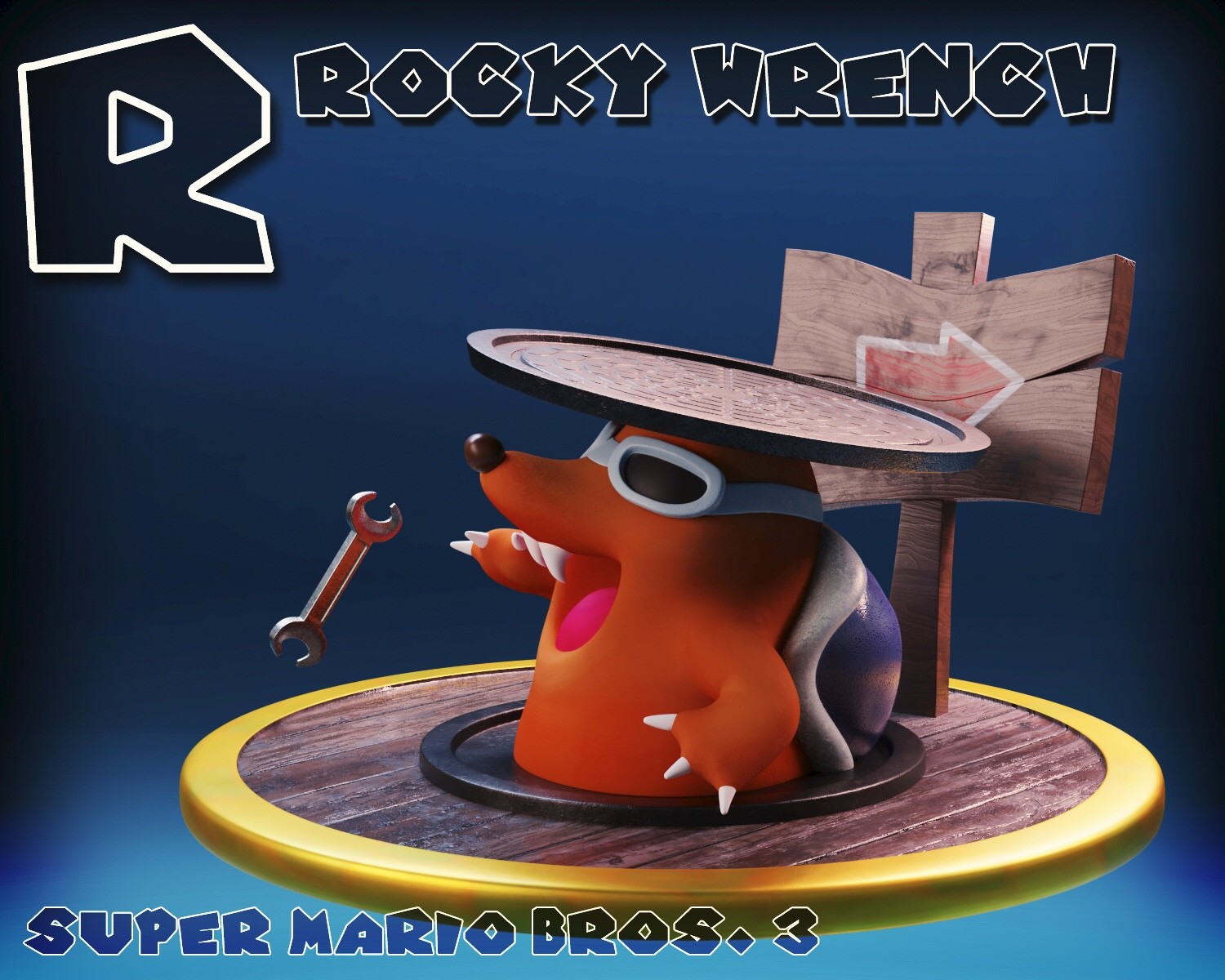 ArtStation - R is for Rocky Wrench