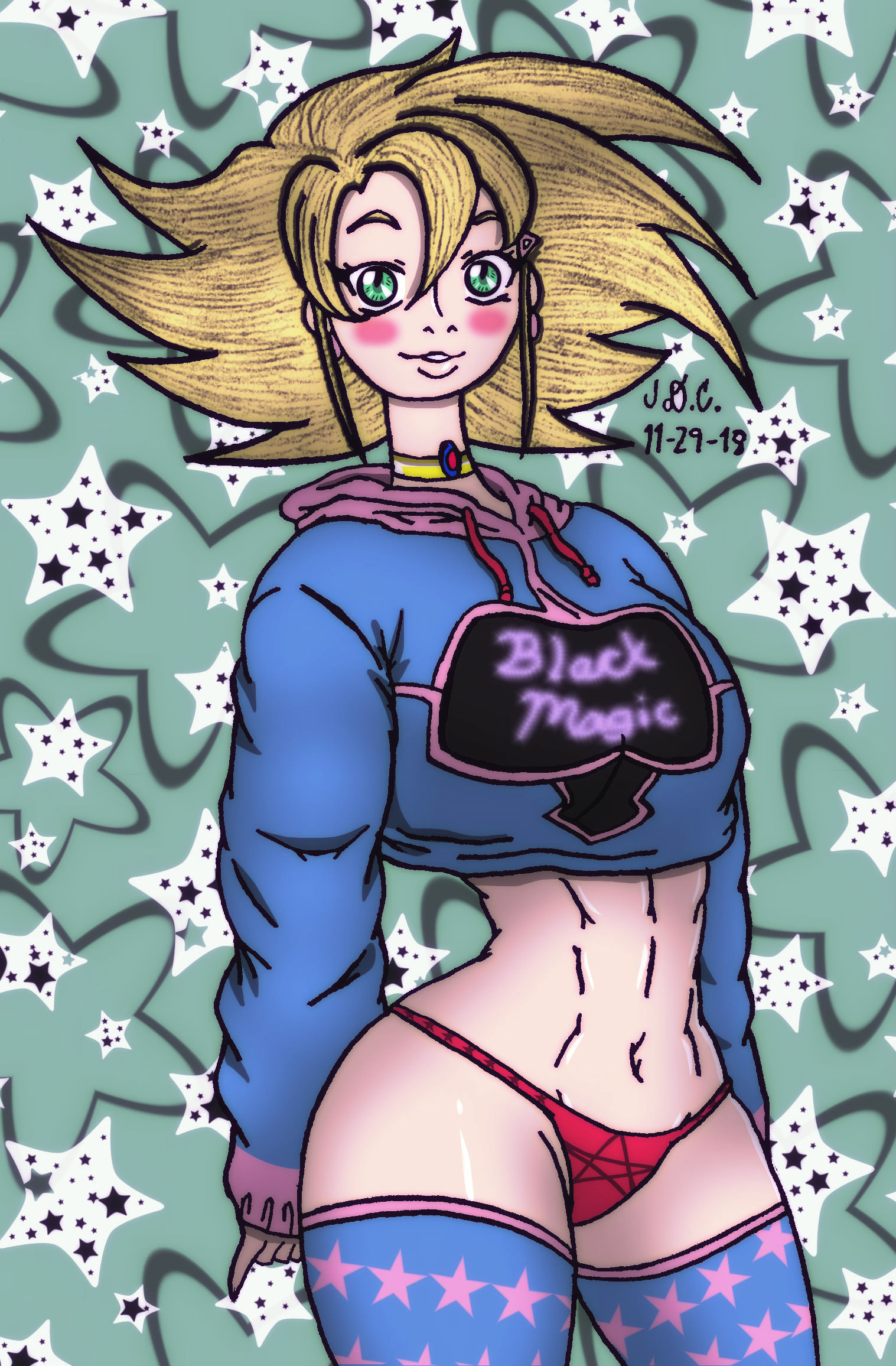 ArtStation - Bla-Magic Girl