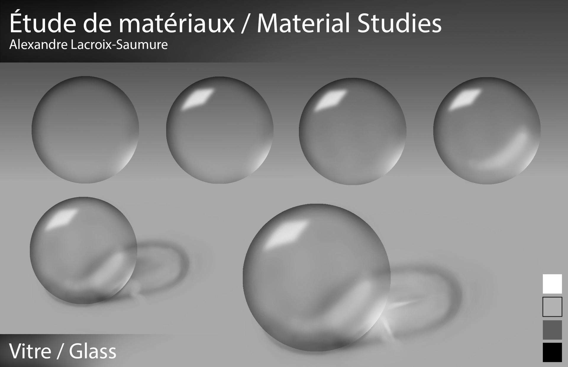 ArtStation - 2D Material Studies