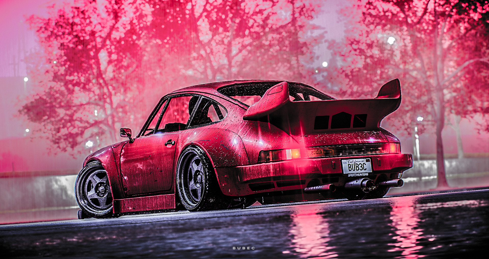ArtStation - Porsche 911 RWB