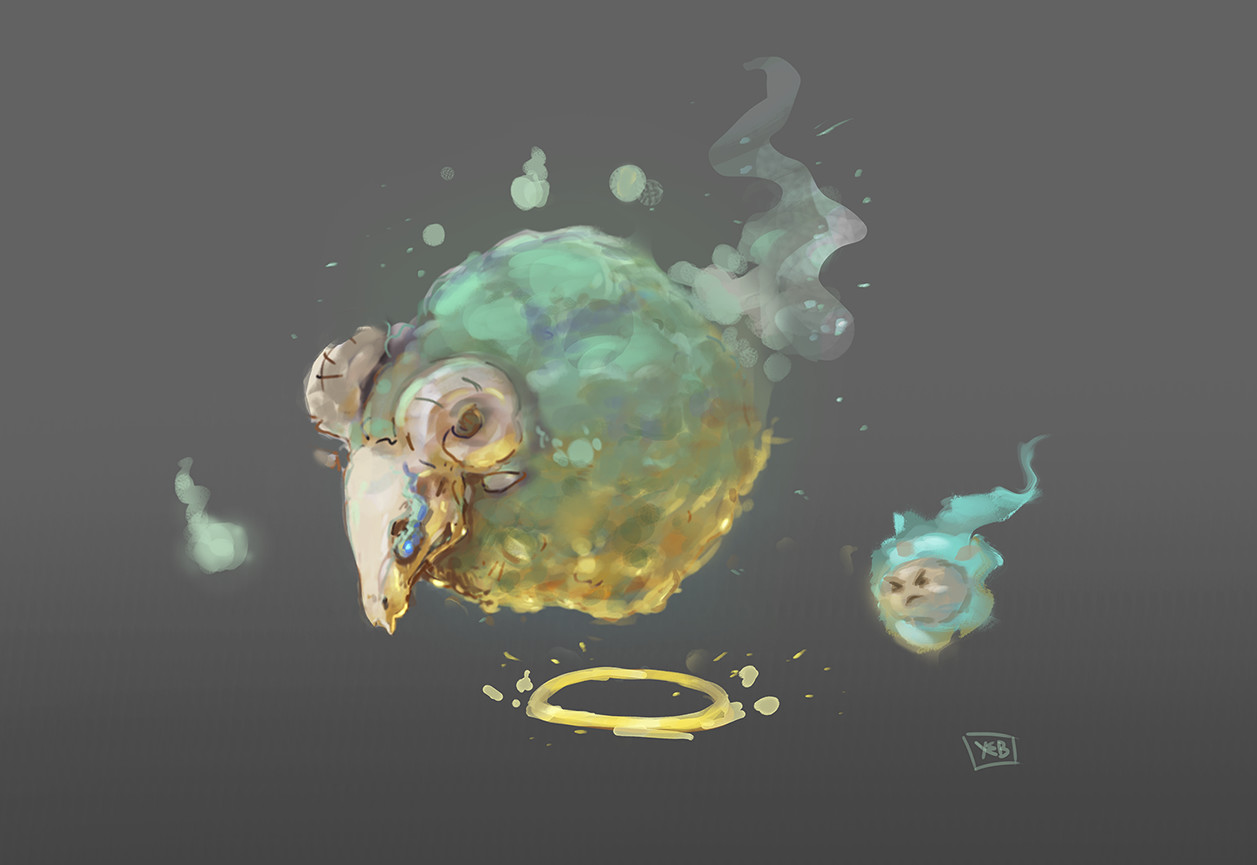 ArtStation - Spirit lamb!