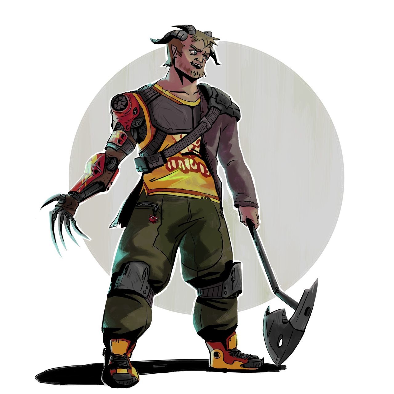 Shadowrun Troll Street Samurai