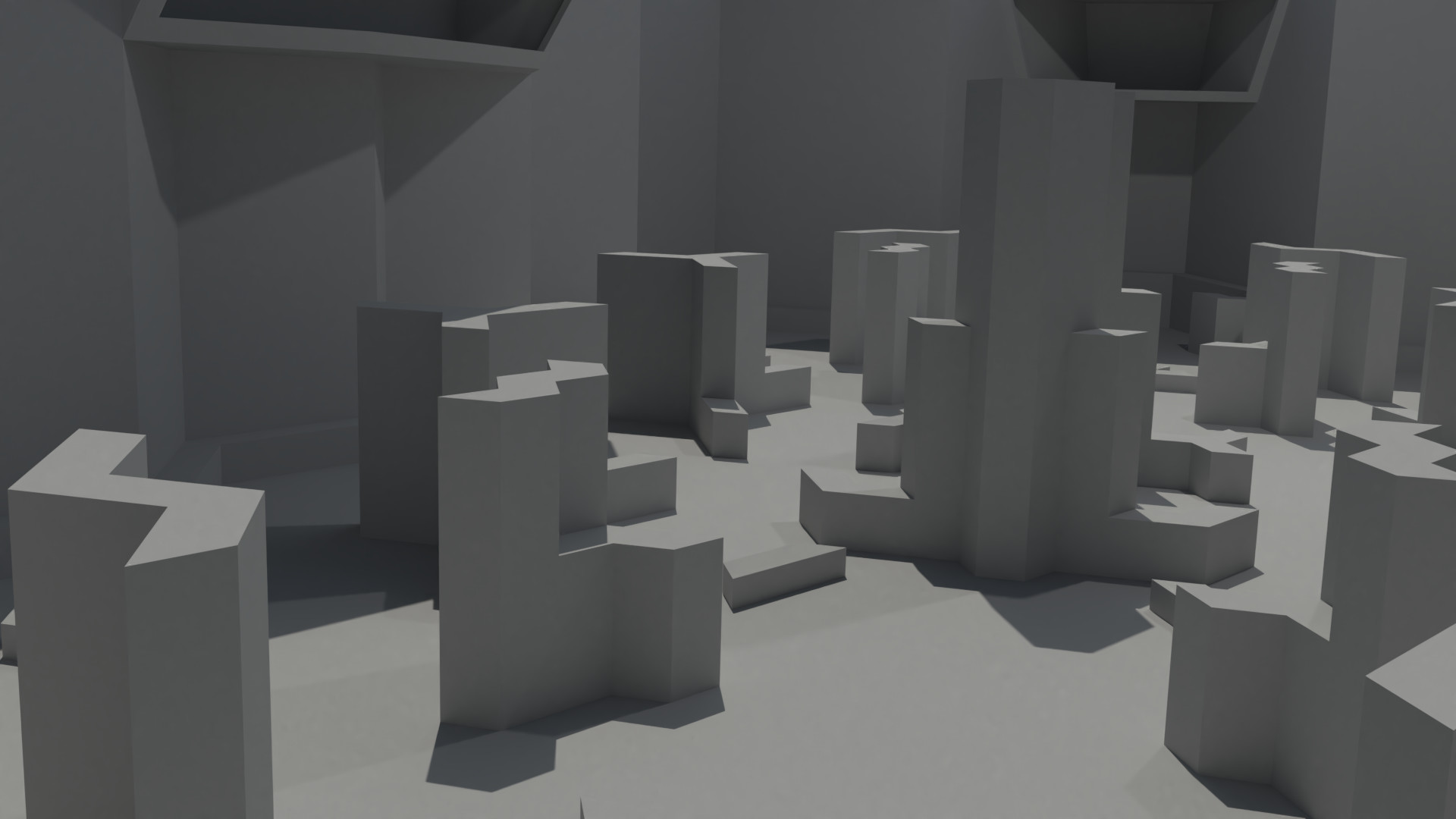 Jacques Fourie - TRON Arena Map (Low Poly)