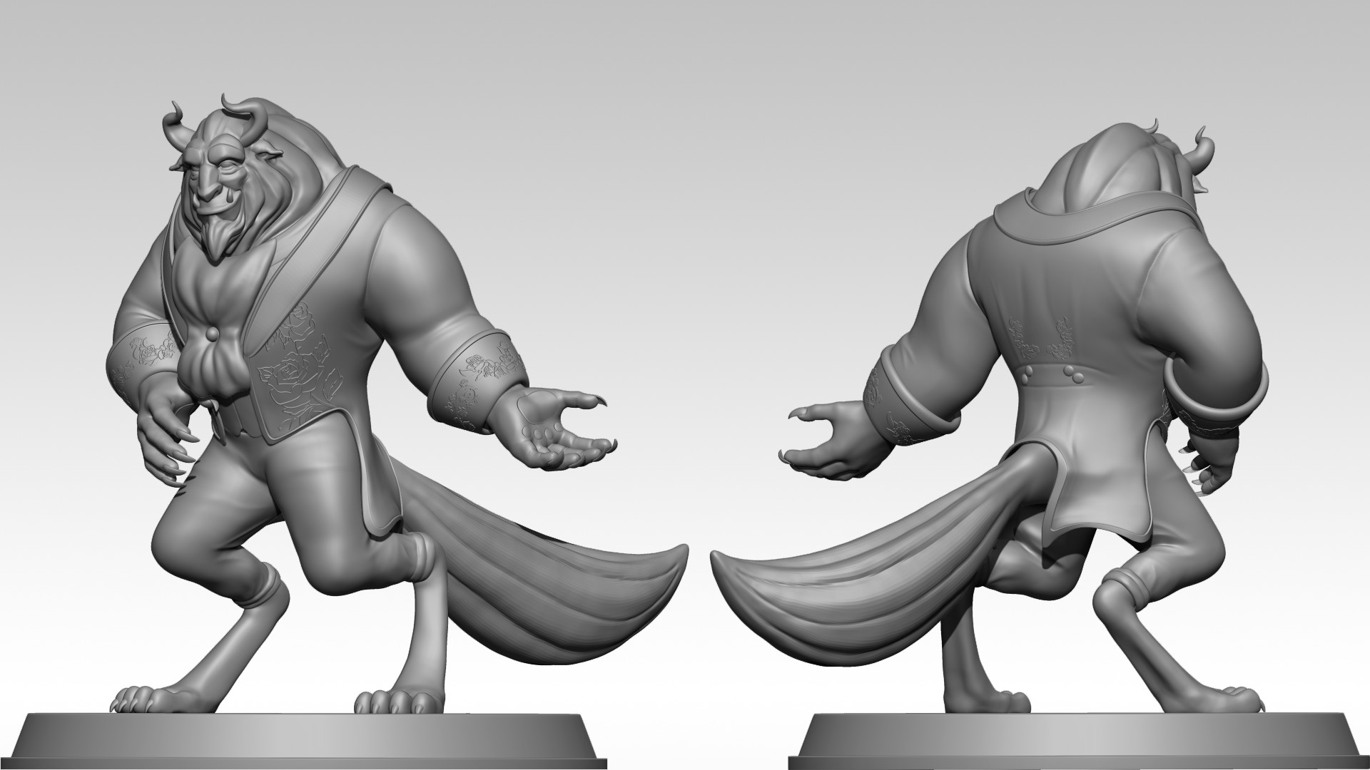 Disney Beast Konseptkunst
