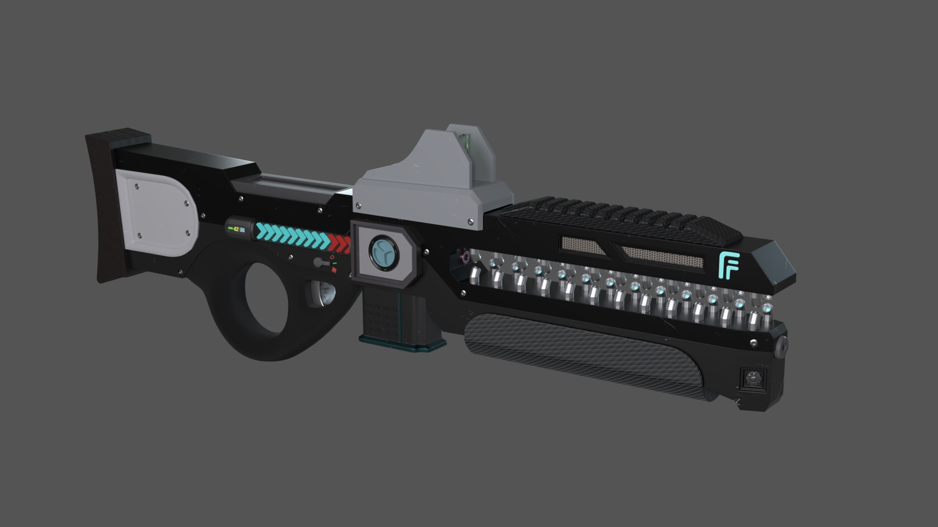 ArtStation - First Sci-Fi-Weapon