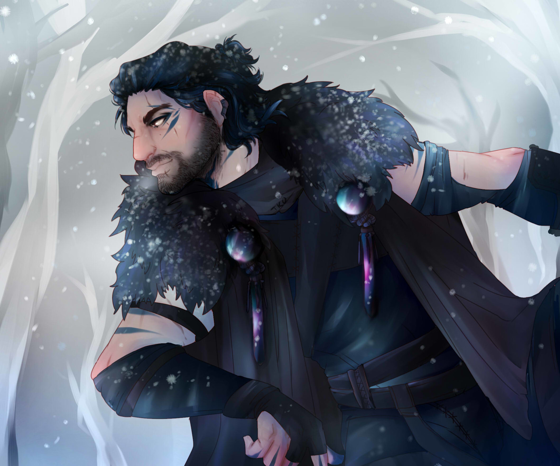 ArtStation - Winter God