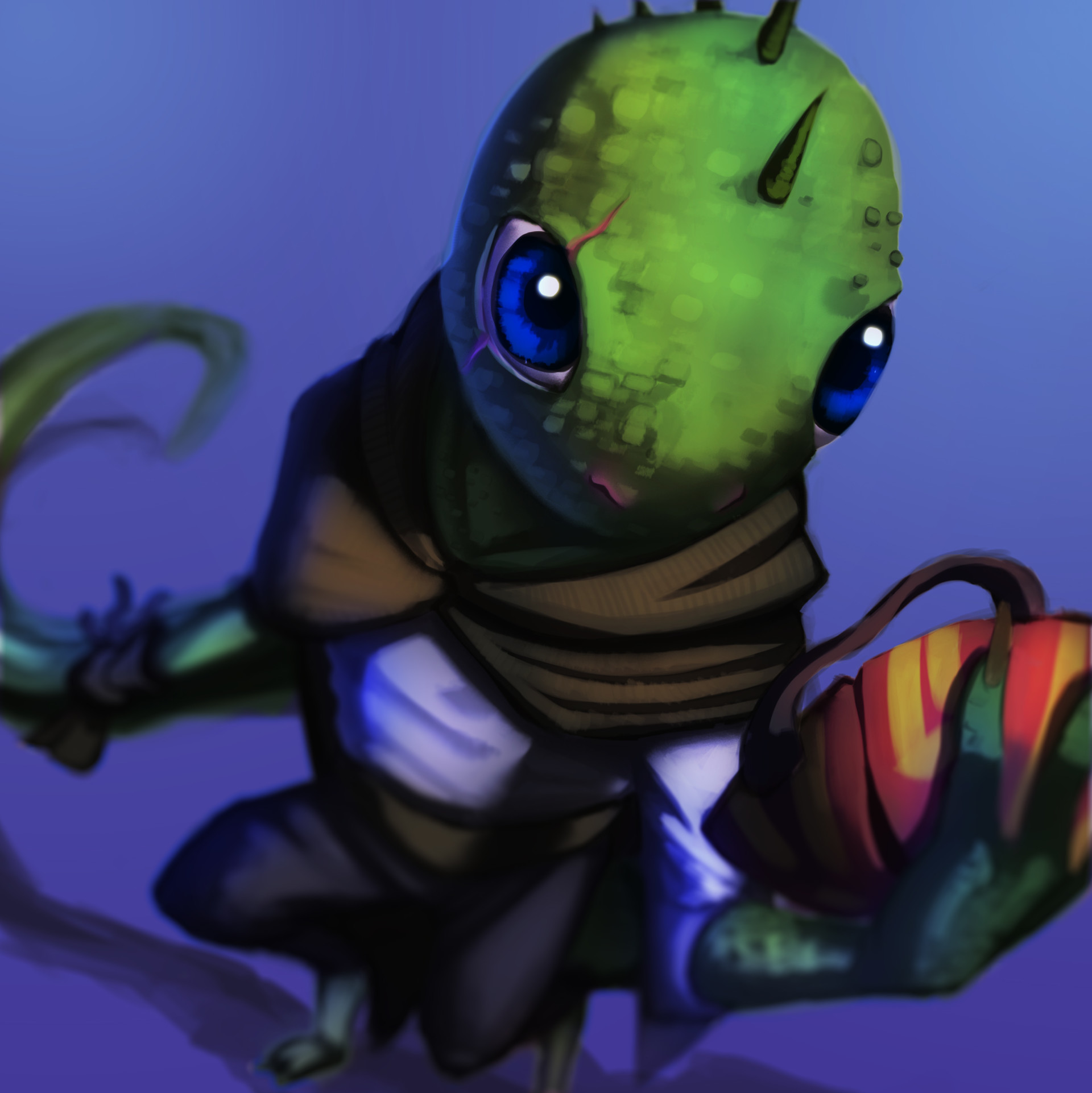 ArtStation - Little Lizard