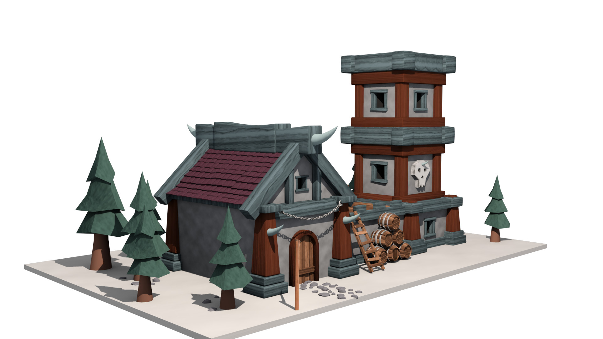 ArtStation - Cartoon House