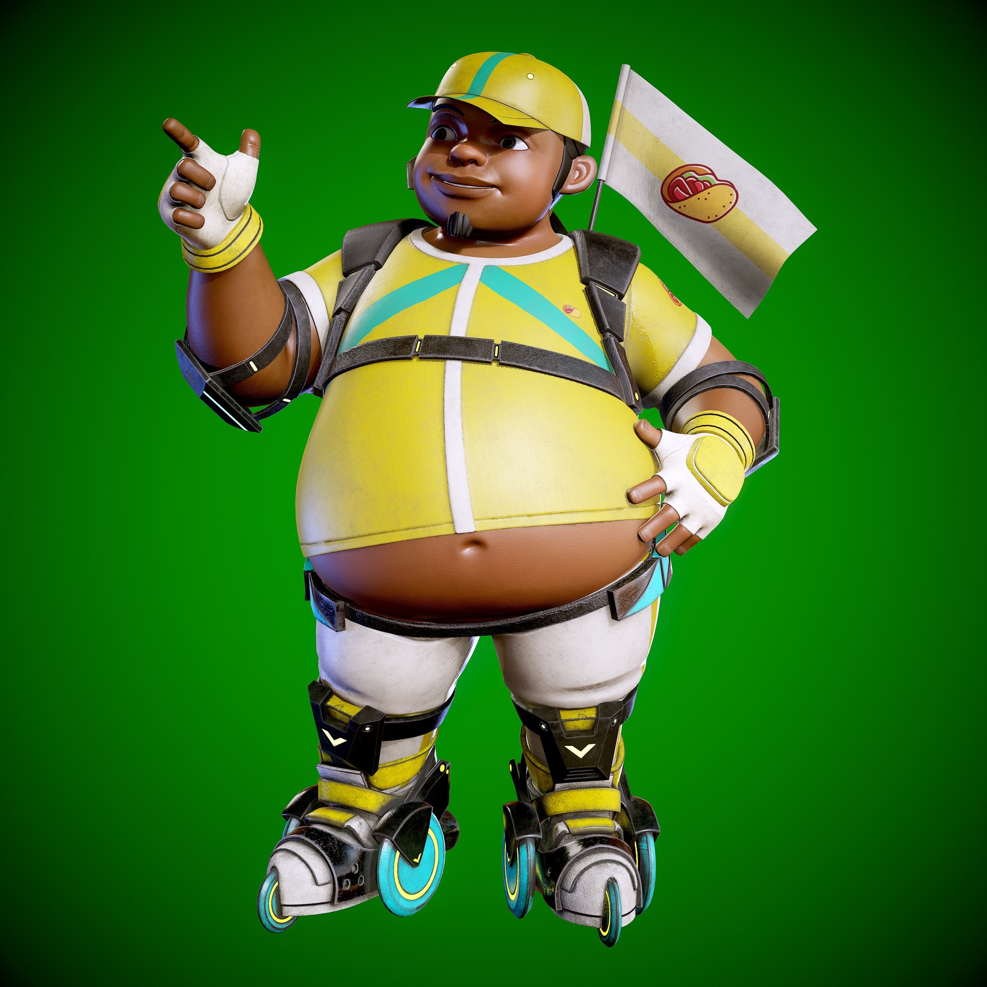 ArtStation - BALLBALL- Fat boy