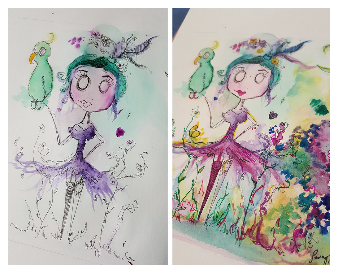 Şenay Gürel - Peacock Girl