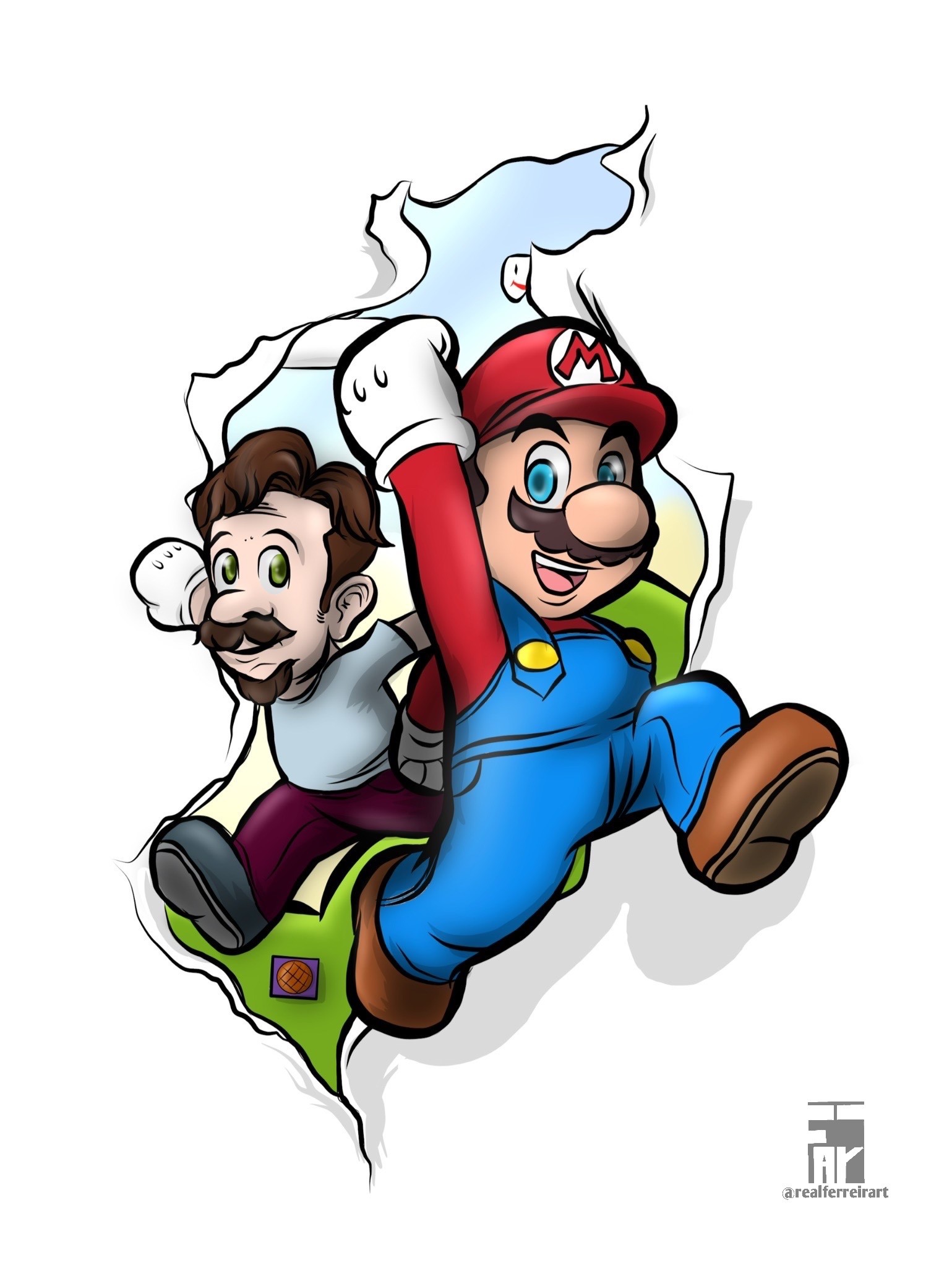 ArtStation - Super Mario Bross & Ferreirart