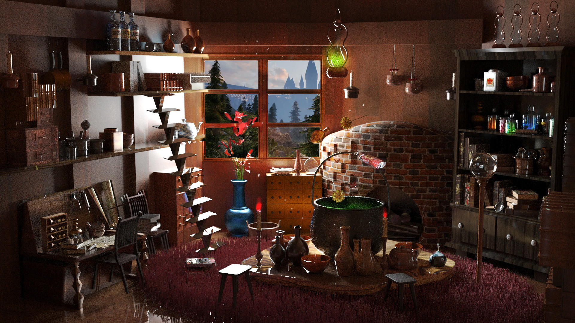 ArtStation - Wizard House