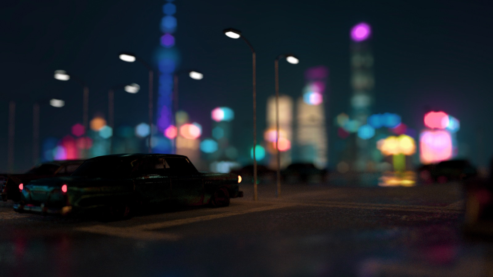 ArtStation - City lights