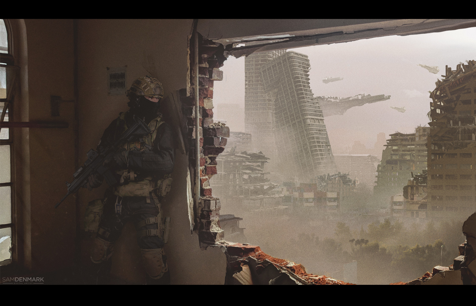 ArtStation - City Attack