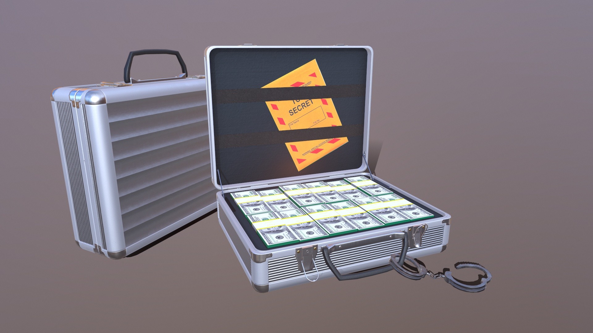 ArtStation - "One million $" case