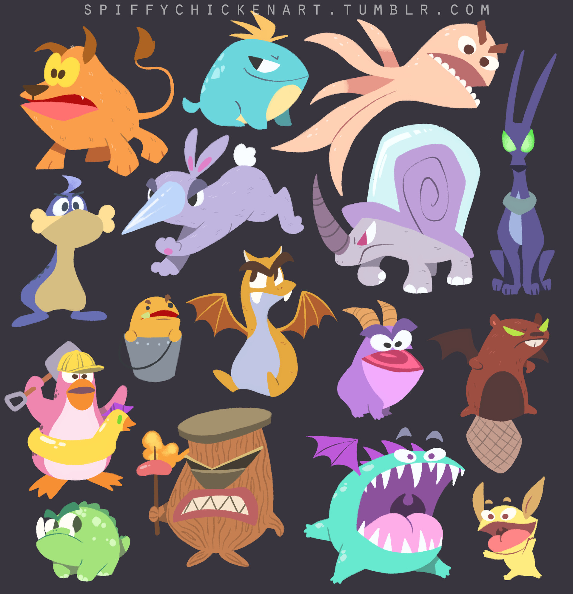 ArtStation - Spyro NPCs