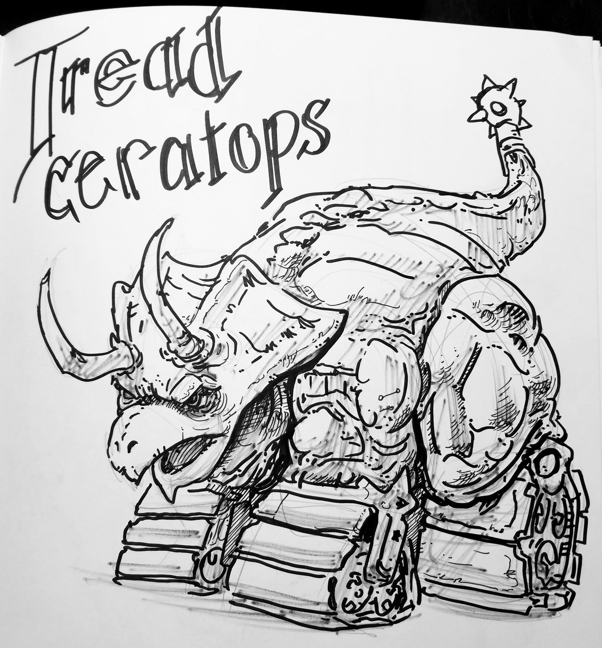 ArtStation - Tread Ceratops