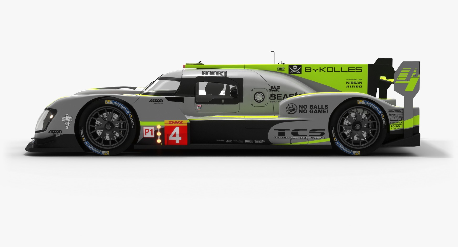 OpticalDreamSoft - ByKolles Racing Team LMP1 WEC Season 2018 2019 3D model