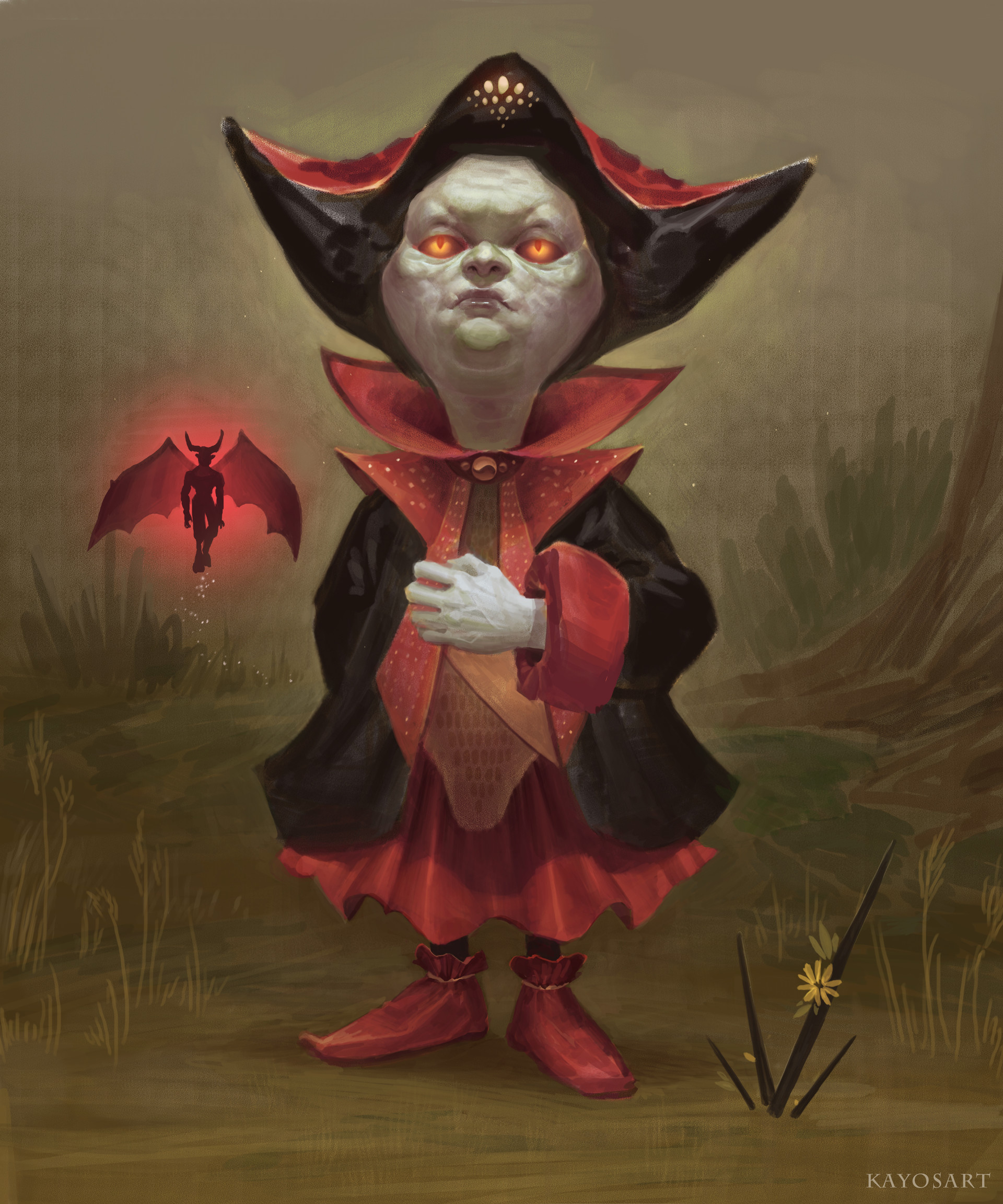 ArtStation - Shadow Elf