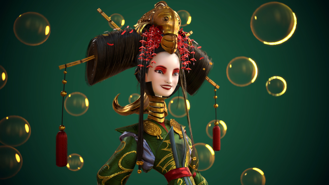 ArtStation - GEISHA - Feudal Japan: The Shogunate