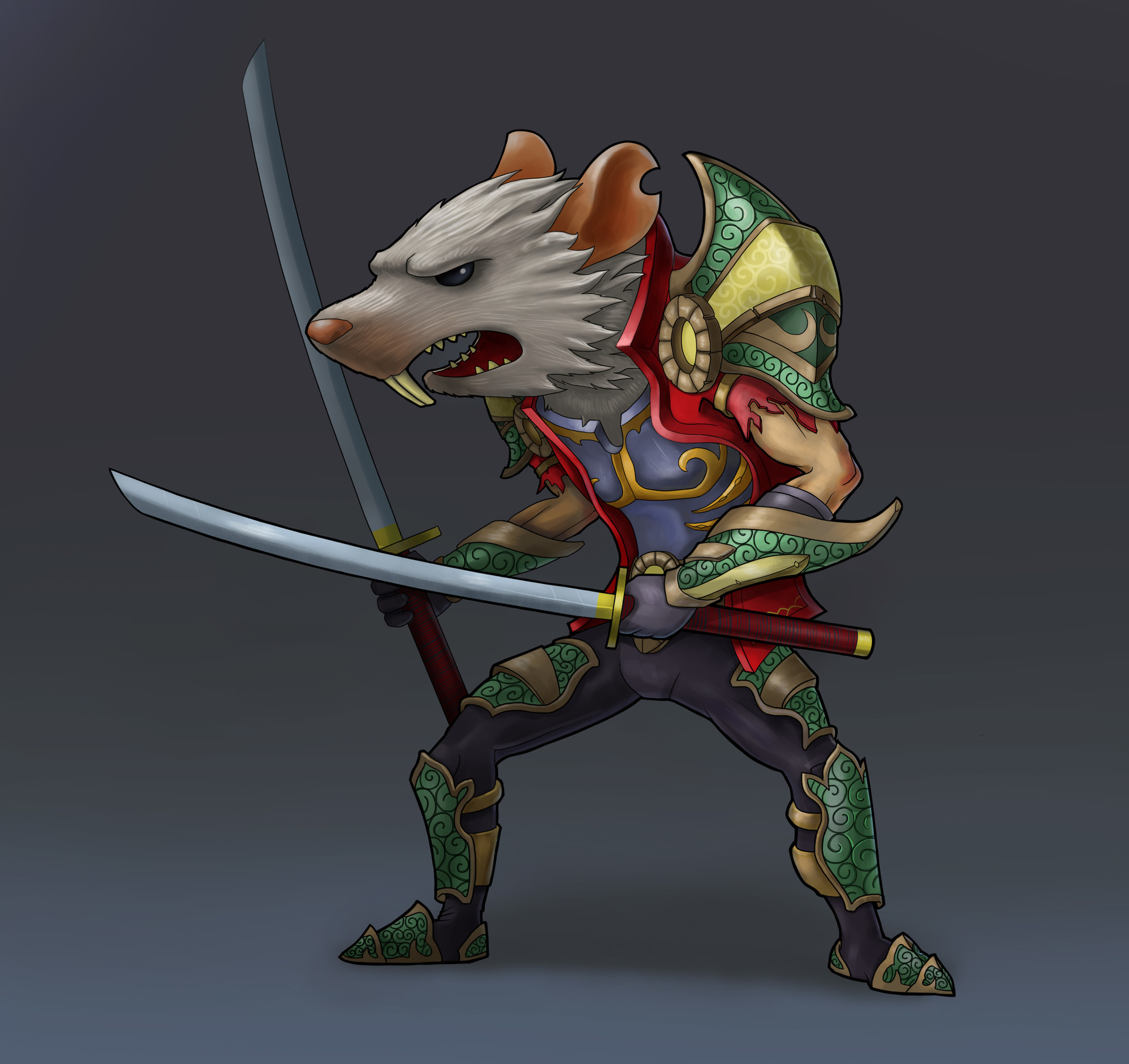 ArtStation - ninja rat