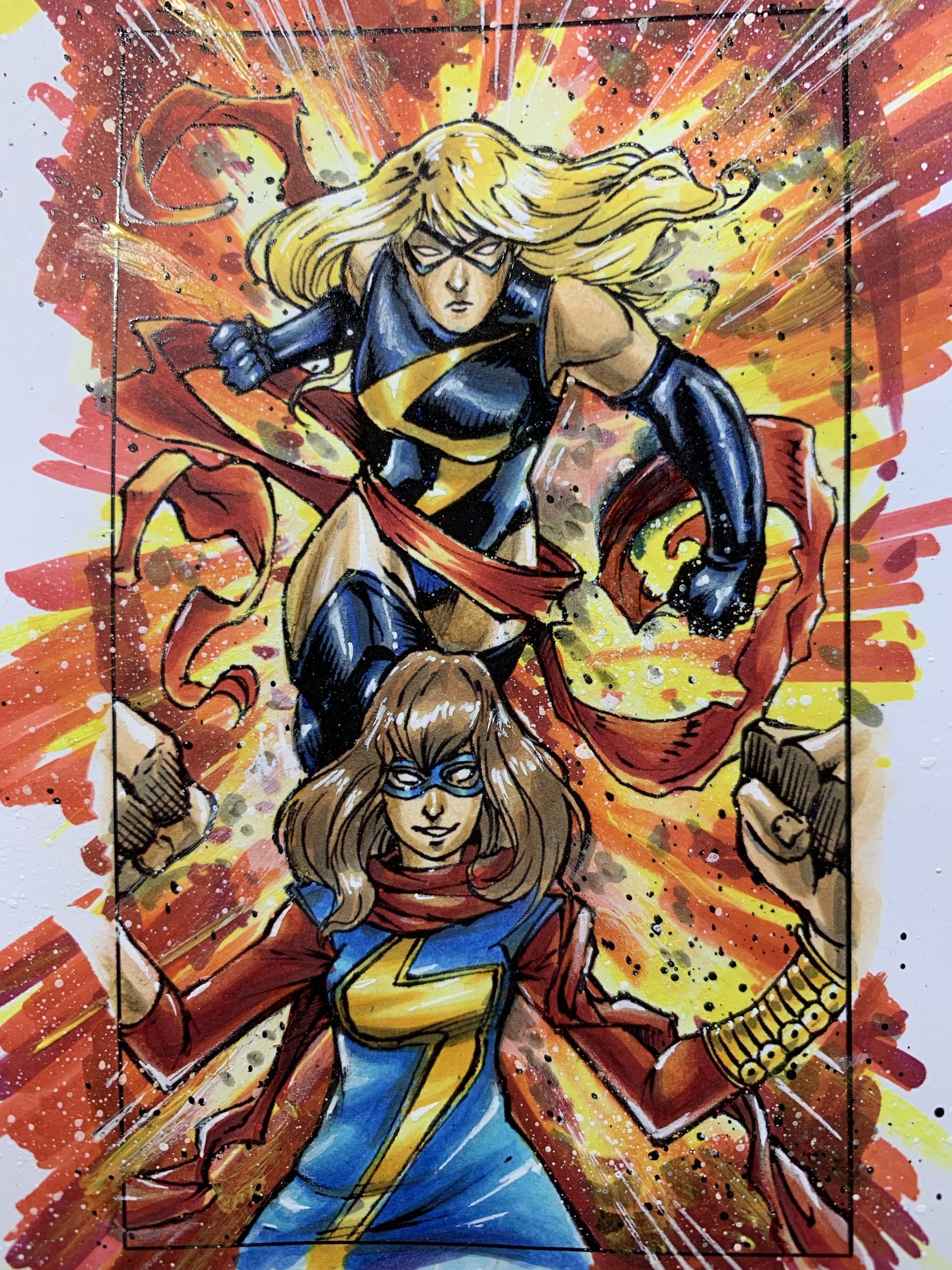 ArtStation - Ms Marvel and Ms Marvel.