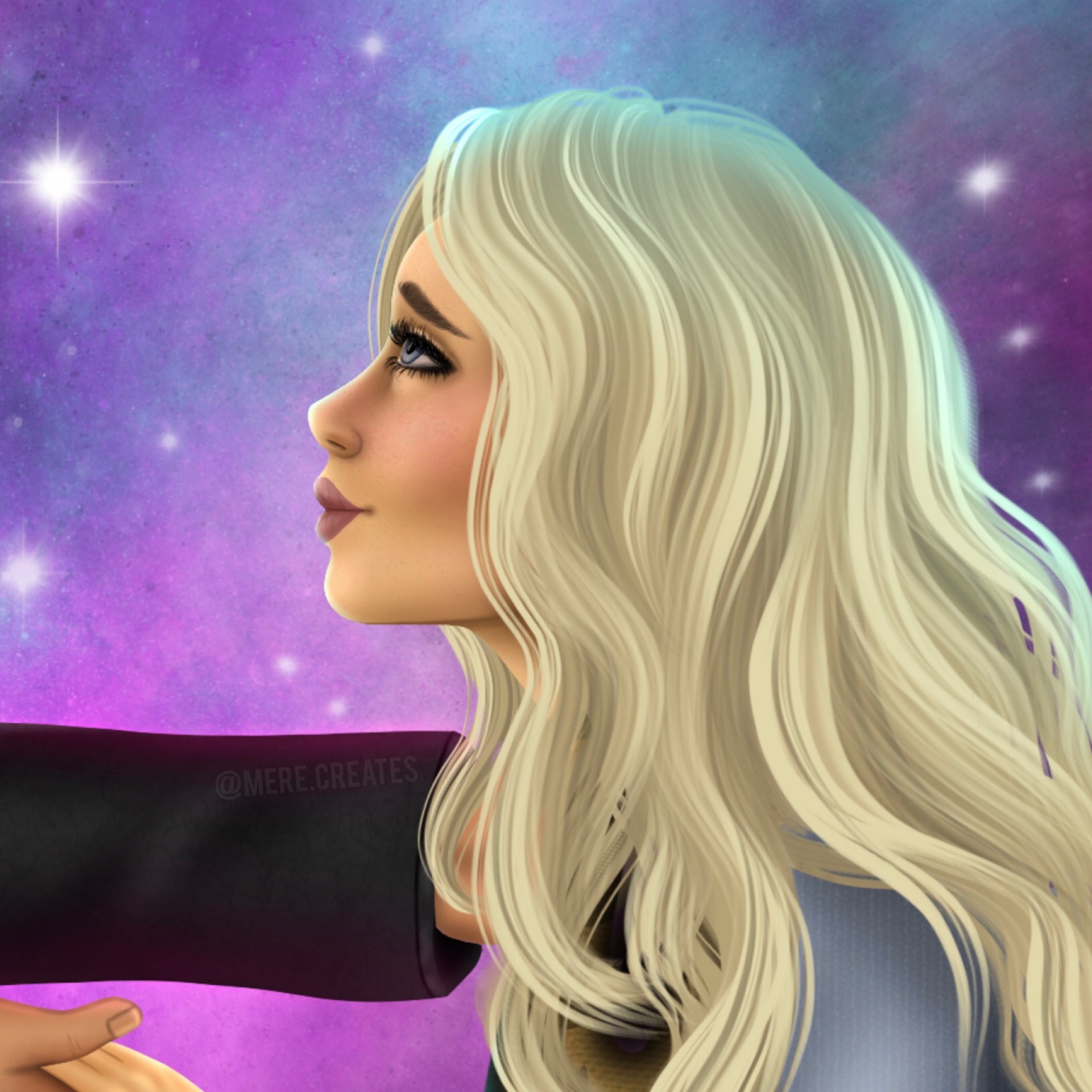 Meredith Anne - Falling For Falconer Art Scene 1