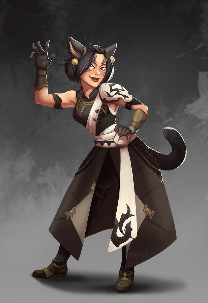 ArtStation - Final Fantasy XIV Character