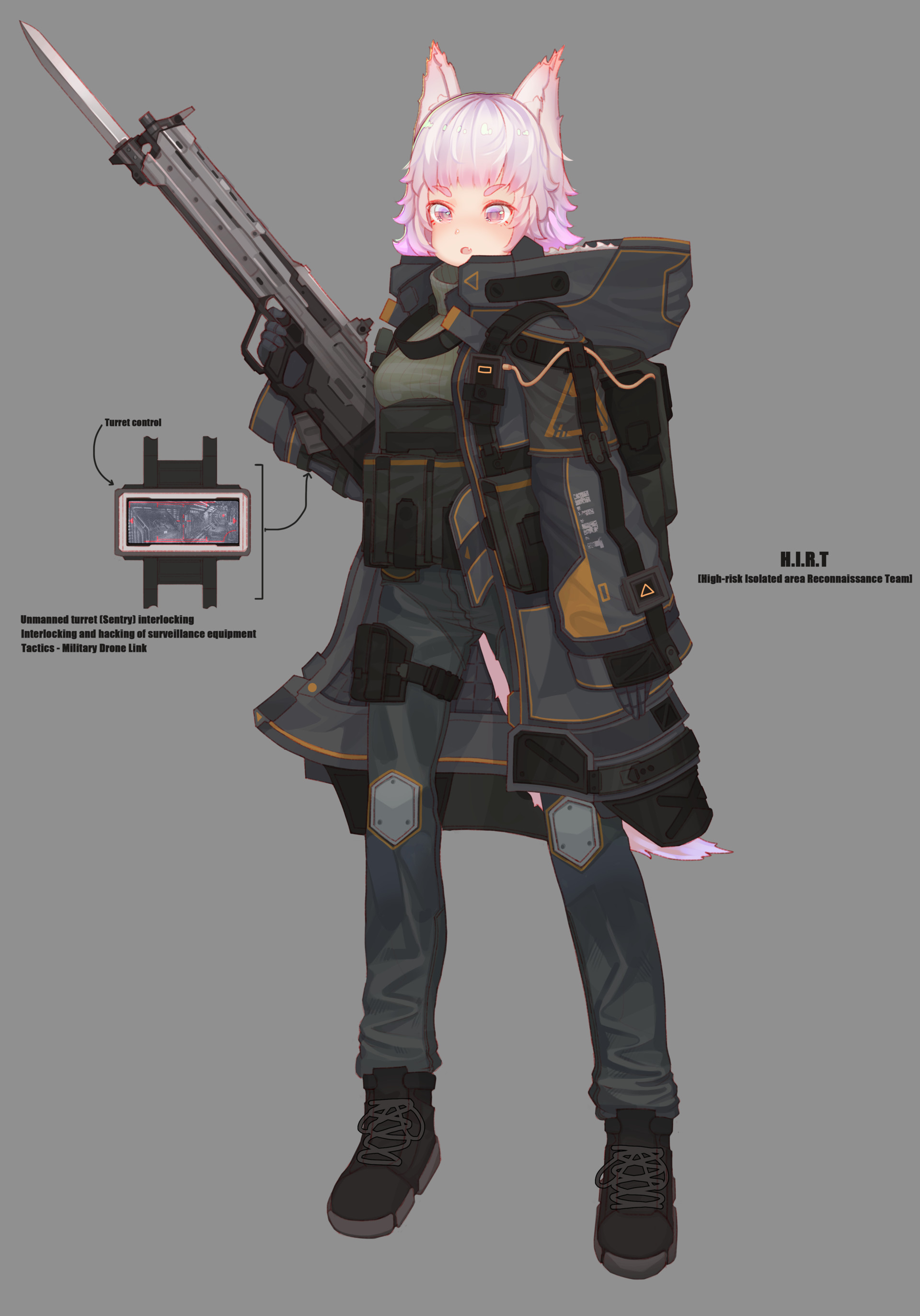 ArtStation - Recon class - H.I.R.T (High-risk Isolated area ...