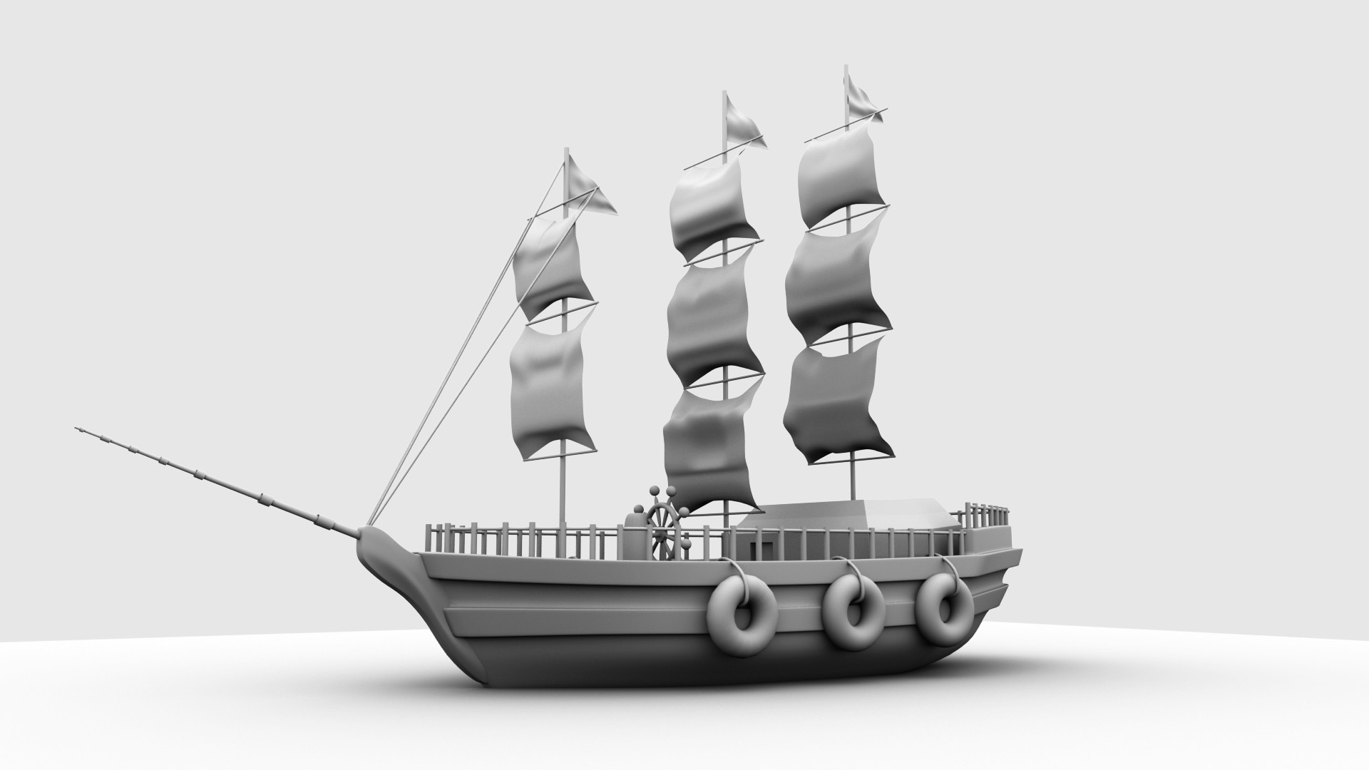 ArtStation - Ship 3D