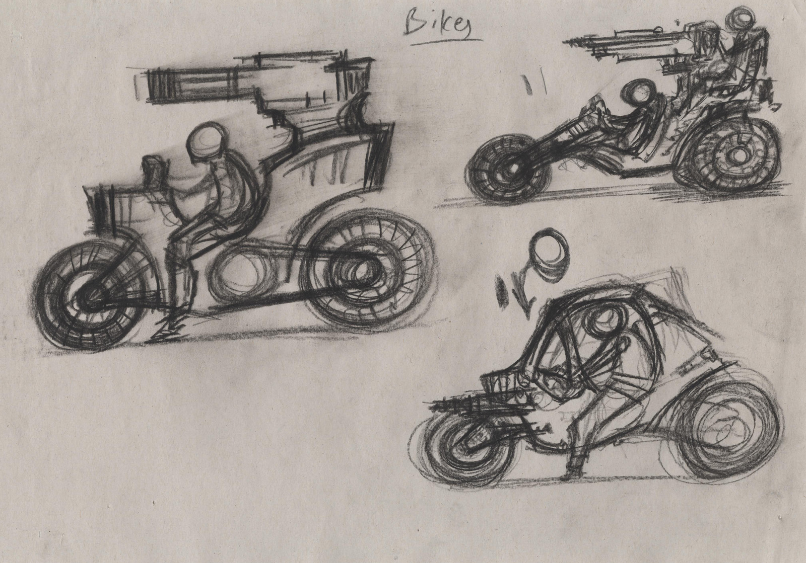 Abhilash Nair - Concept Art sketches - Theme based Vehicle Design