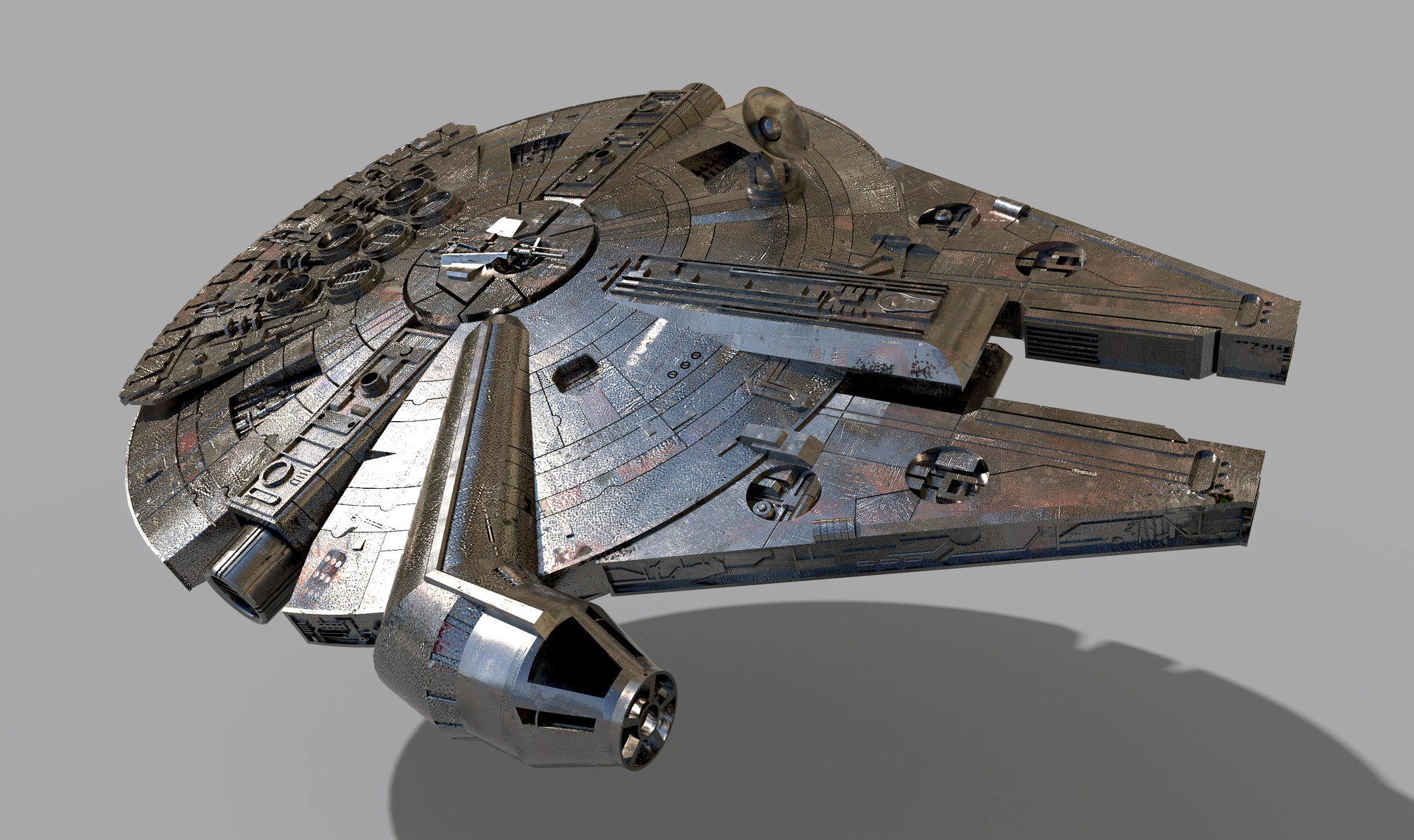 ArtStation - Millennium Falcon