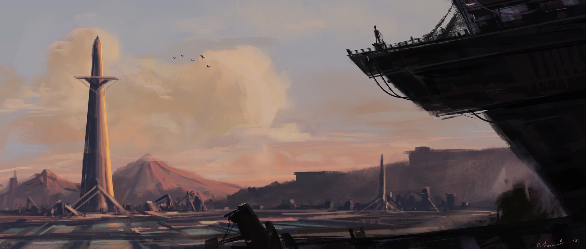 ArtStation - Wrecked Land