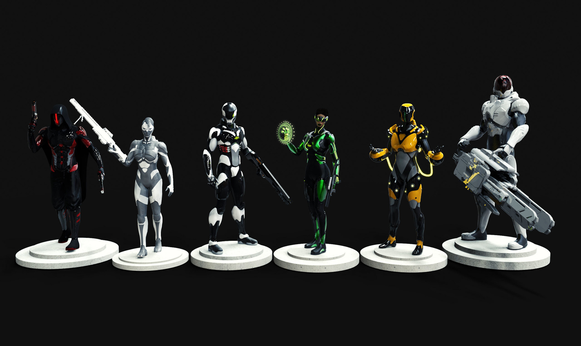 ArtStation - RPG characters (WIP)