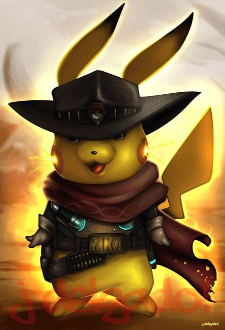 ArtStation - Pikachu McCree