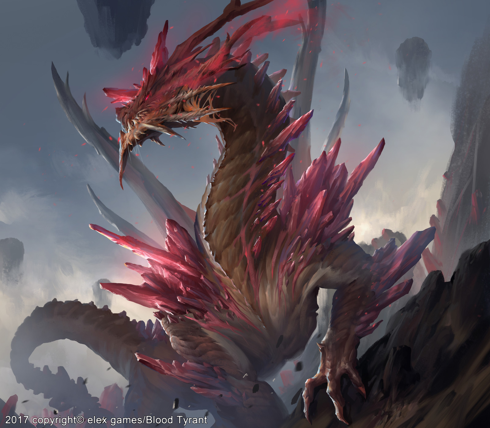 johnny zha - dragon for game blood tyrant